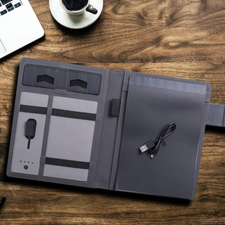 Malvet Notepad Wireless Charger - Personalised Powerbank